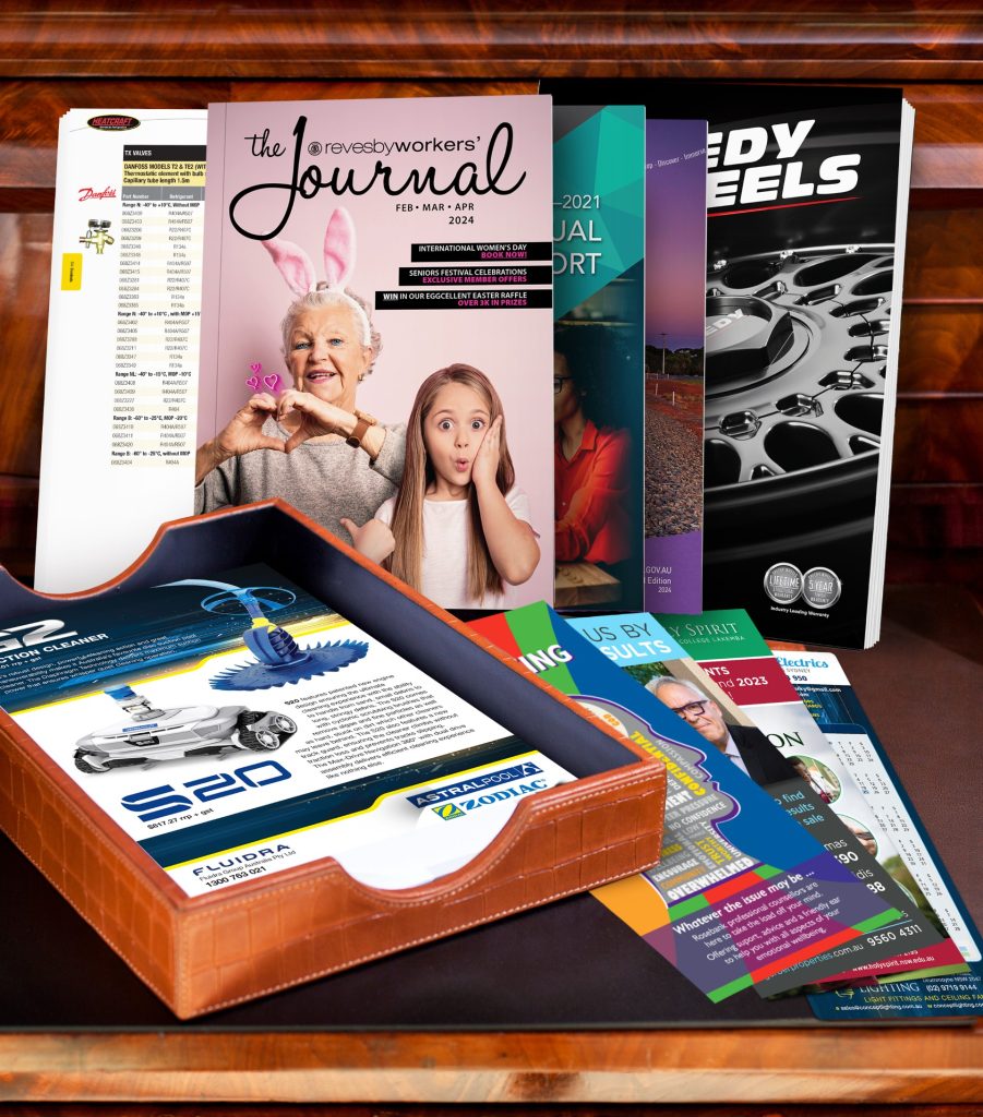 Custom Printing for Magazines, Brochures & More - Nine Design and Print